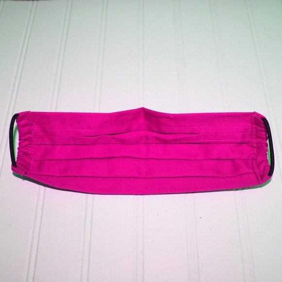 Hand Crafted | Accessories | Handmade Kids Hot Pink Face Mask Pocket ...
